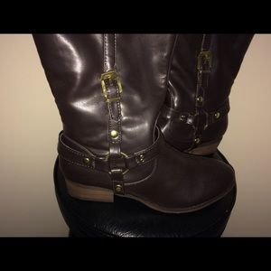 Report Signature | Shoes | New Over The Knee Report Leather Boots Size ...